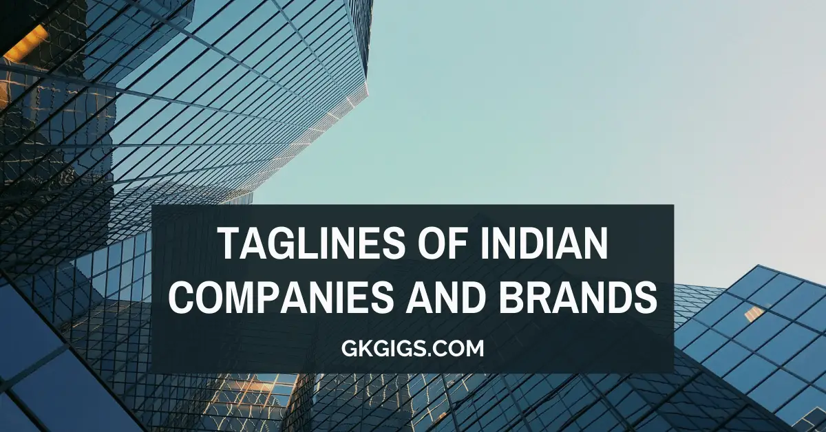 400 Taglines Of Indian Companies And Brands 2022 Updated 400 Taglines Of Indian Companies And Brands 2022 Updated