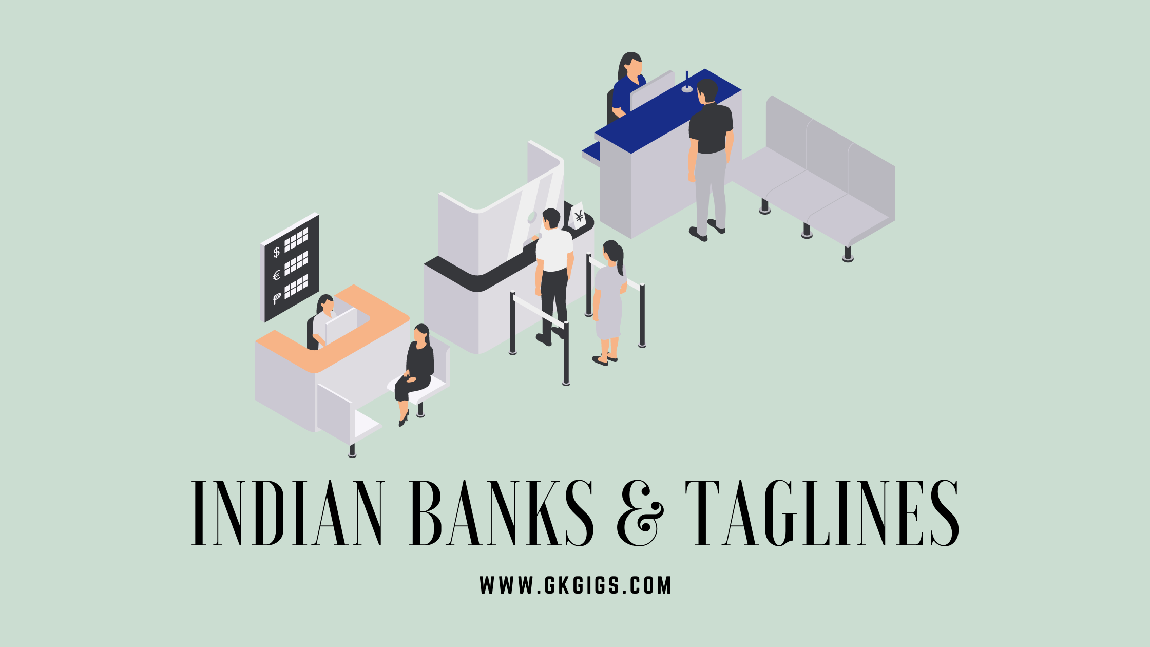 List Of All Indian Banks And Their Taglines (2022) - GkGigs