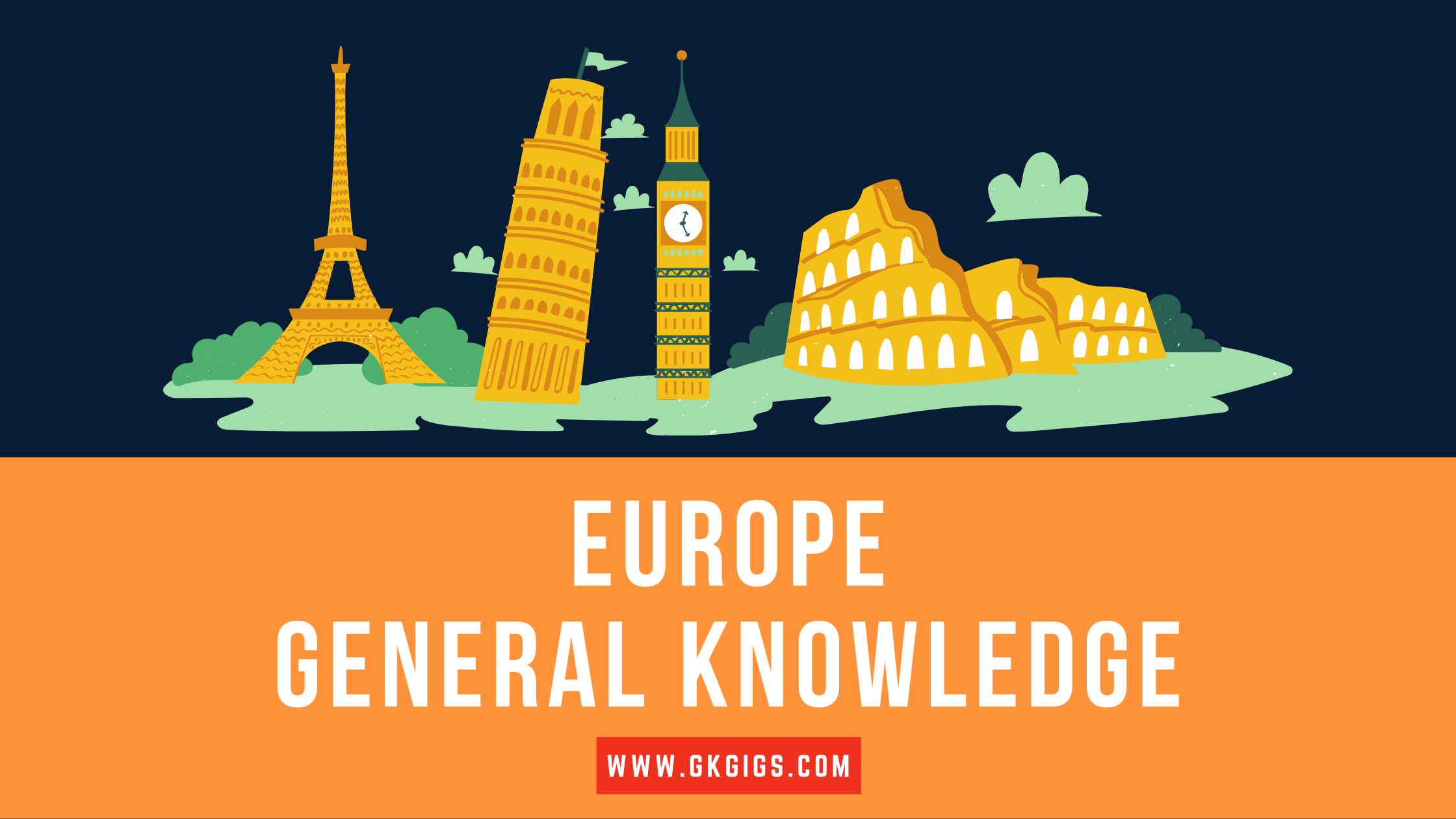 General Knowledge On Europe 2022 (Multiple Choice Questions)