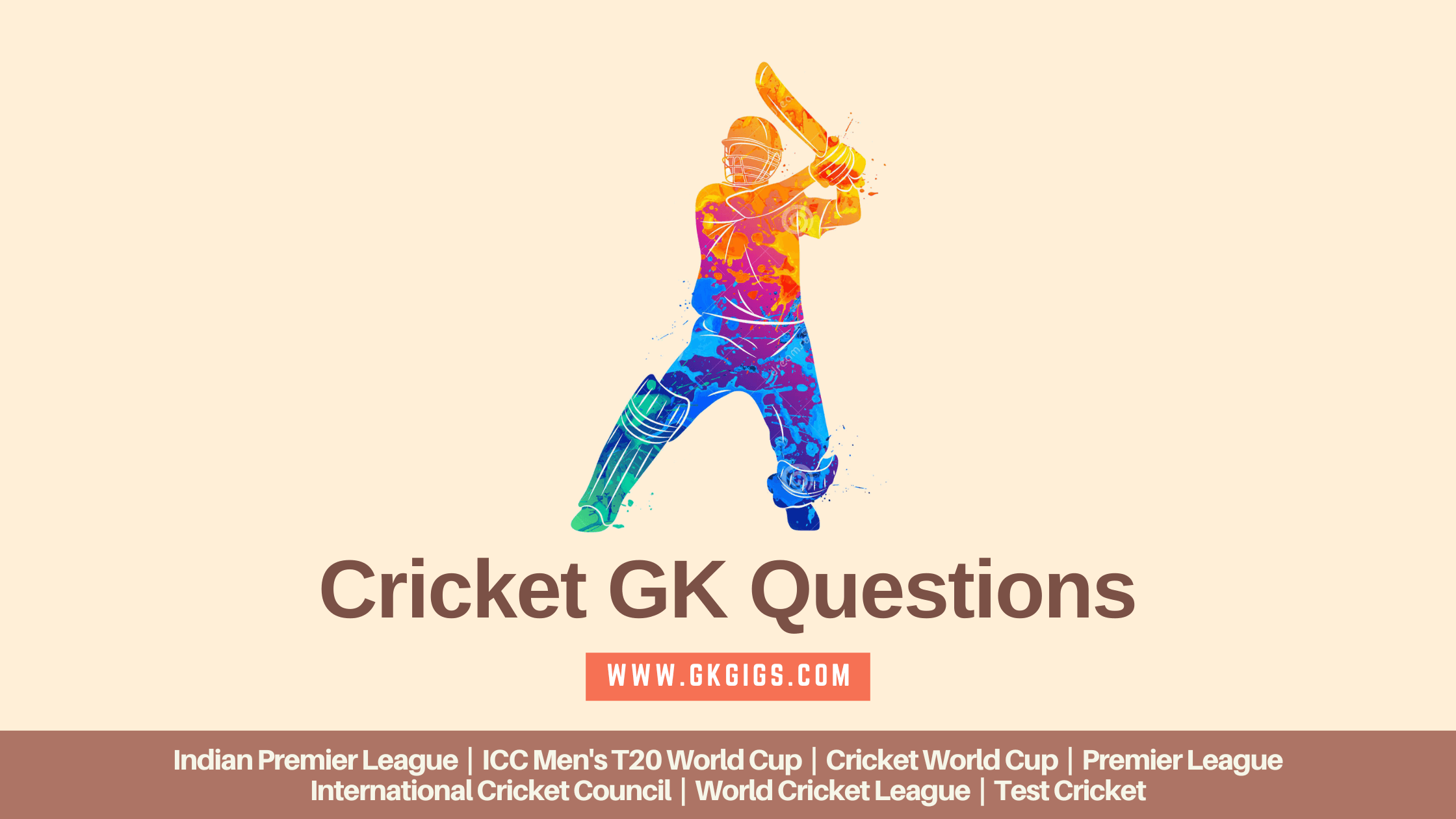 Indian Cricket GK Questions And Answers: World Cup, T20, IPL